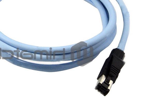 China Fieldbus Industrial Ethernet Cable M12 8pin Connector to RJ45 A Code Devicenet Canopen supplier