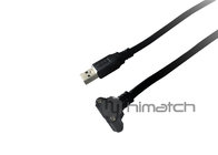 Micro USB3 Vision Cable Angle Up / Down Cables 5 Meters AIA Standard