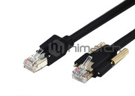 6.2mm Cable OD Gige Vision Cable , RJ45 Ethernet Cable With Thumbscrews