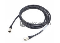 Black Analog Connection Cable / Analog Video Cable With Hirose 6 Pin Female