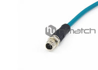IP67 Waterproof Industrial Ethernet Cable M12 A Code 4P CC Link Durable Cable