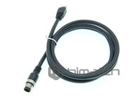 OEM Industrial Ethernet Cable / M12 A Coded Ethernet Cable IP PROFINET