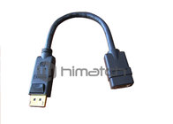 High Speed Mini Displayport Cable Male To Male 1.8M For HDTV Laptop / Notebook