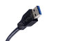 High Speed USB 3.0 Camera cable  A to Micro B Vision Cables 5M With Thumbscrew supplier